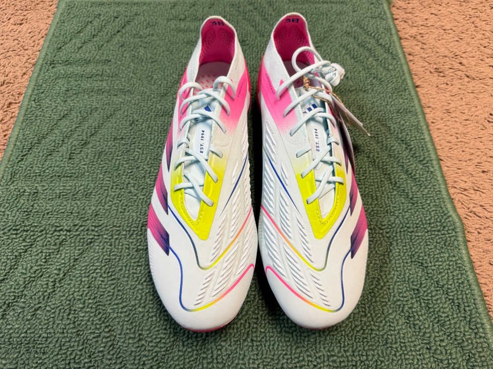 Adidas Predator Elite FG Stellar Icon Pack Size 9 Soccer Cleats IE3950 ...