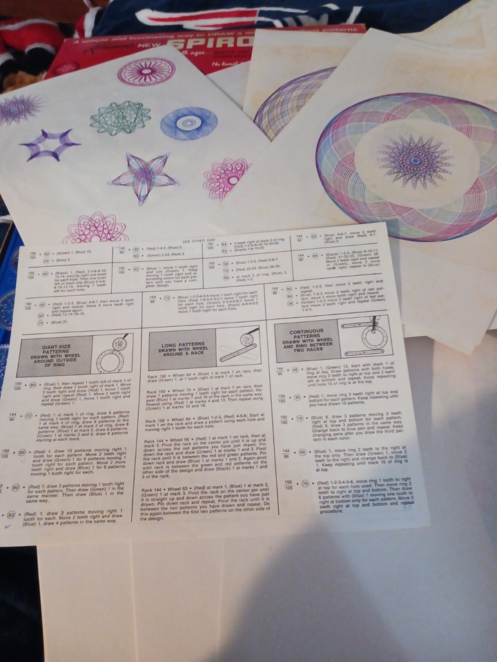 VINTAGE 1967 KENNER'S #401 SPIROGRAPH SET - ALL DISC ETC IN BOX ...
