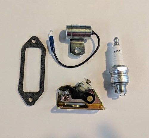 Points, Condenser, Spark Plug & Gasket for Kohler K-Series K161 K181 ...