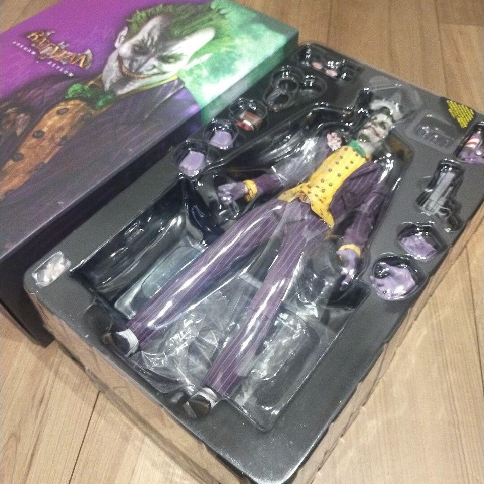 Hot Toys VGM27 Batman Arkham Knight Joker 12 inch 1/6 Action Figure ...