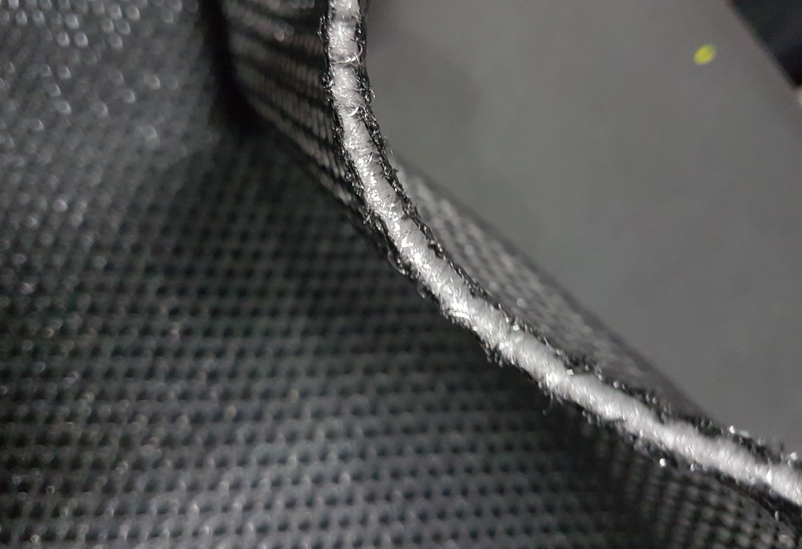 3mm* - GREY - 3D Spacer Hex Mesh - fabric - Cushioning & padding ...
