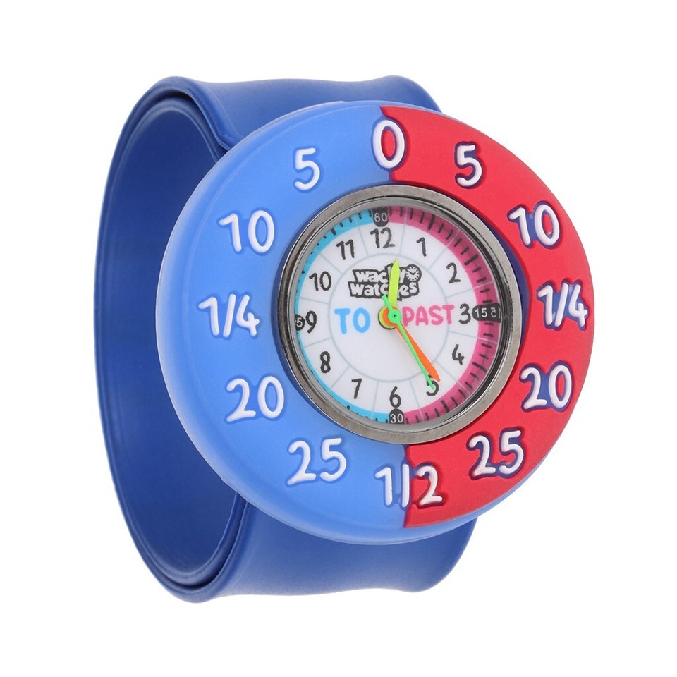 Watch Analogue Childrens Unisex Silicone Rubber Slap Wrist Pop Boys ...