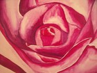 RICHARD KARWOSKI LISTED AMER NY "GOLDEN ROSE" OIL ON CANVAS 1979 | eBay