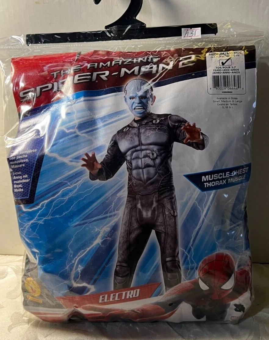 Amazing Spider Man 2 Electro Costume