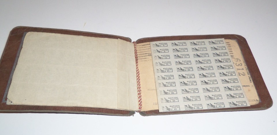 Vintage Original Genuine Historical WWII U.S. WAR RATION WALLET Buy U.S ...