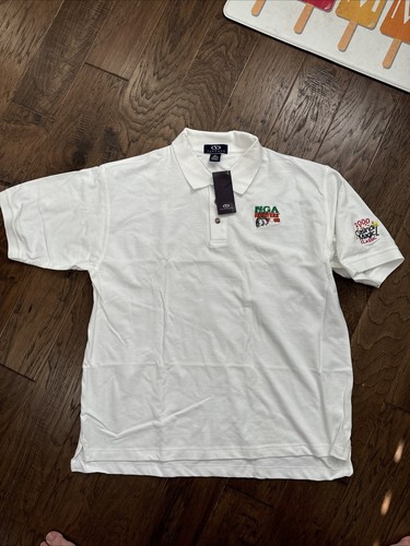 NWT Hooters Embroidered Golf Polo Shirt XL Mens Cotton Vantage Adult ...