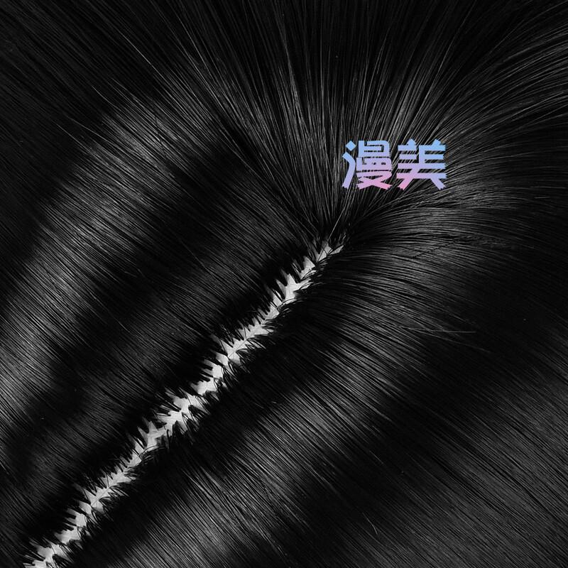 Alien Stage ivan Anime Cosplay Hairpiece Black Wig Short Hair Periwig ...