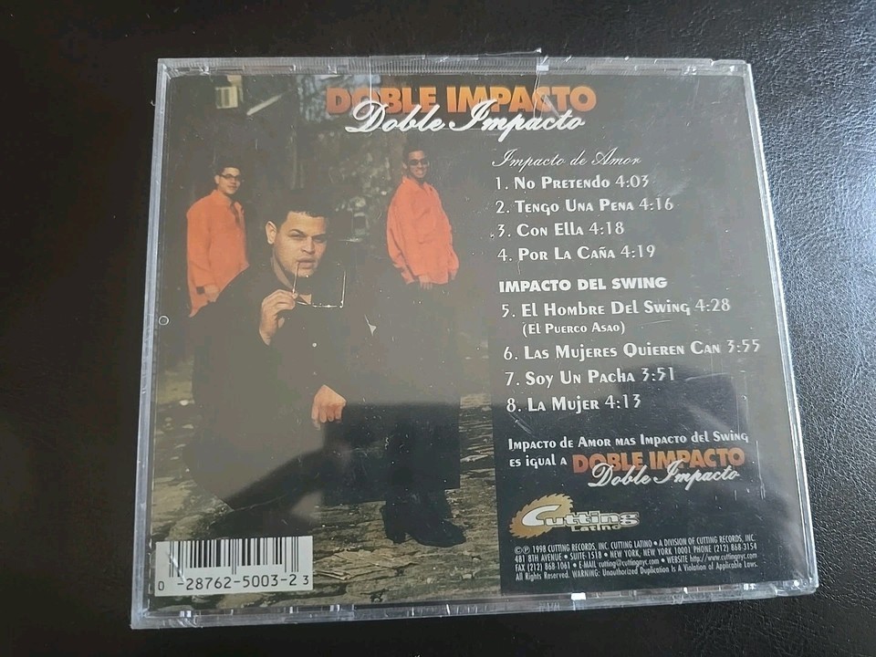 Doble Impacto Impacto De Amor Cutting Music Merengue Cd Sellado | eBay