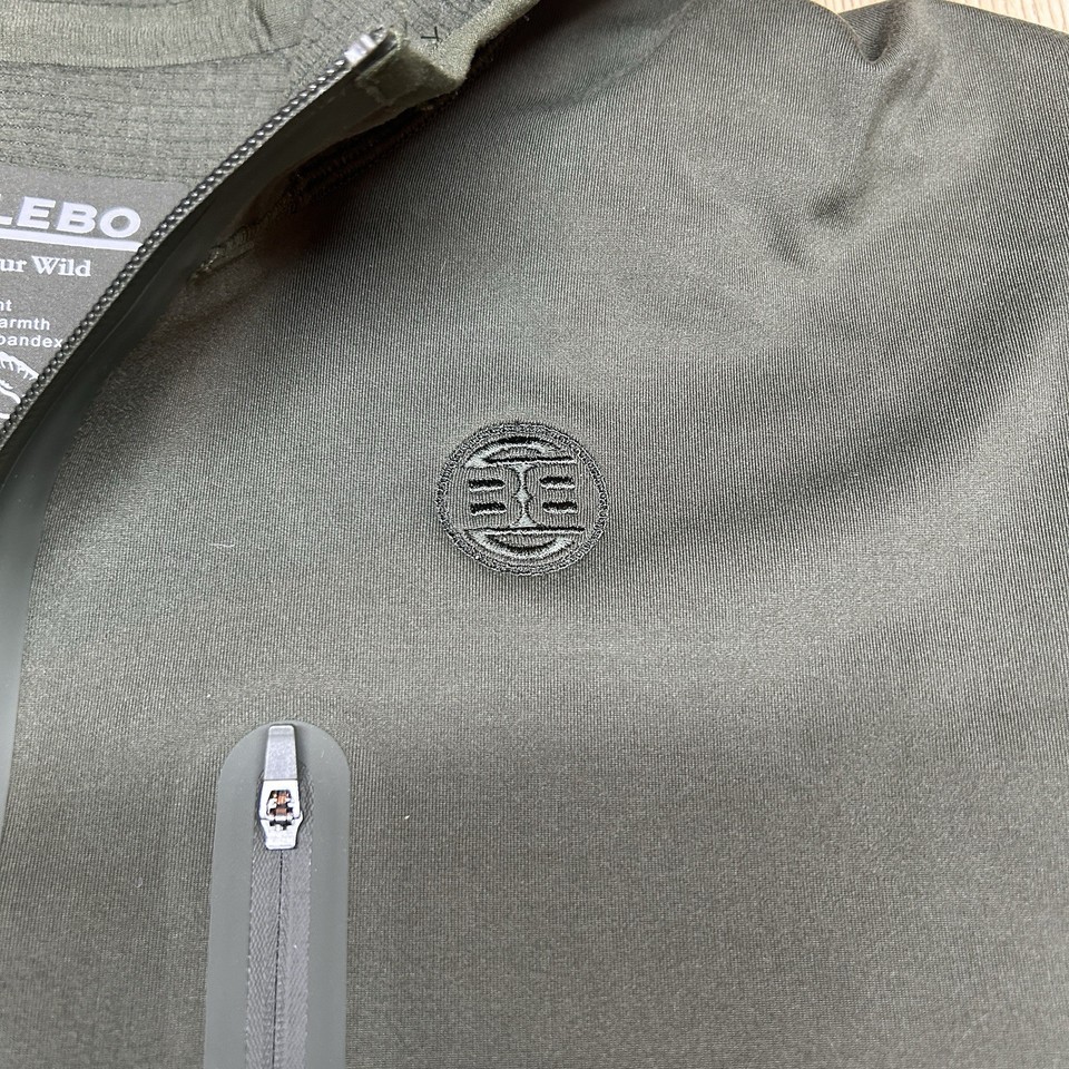 Burlebo Duke Tech Olive Green Mid Layer 1/4 Zip pullover | eBay