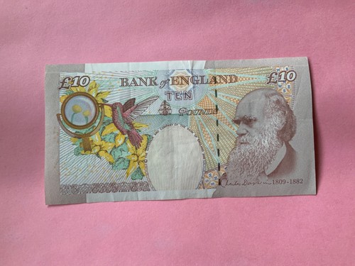 Charles Darwin Ten Pound Note - Cashier Cleland MC24 270209 | eBay