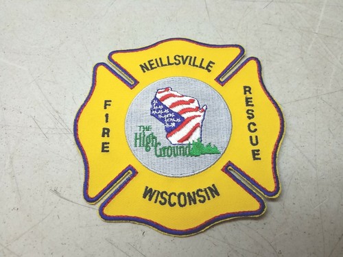 Neillsville Fire Rescue Patch High Ground Memorial Wisconsin First ...