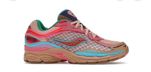 Jae Tips x Saucony Progrid Omni 9 To-Do List Tan/Pink Size 9 in hand ...