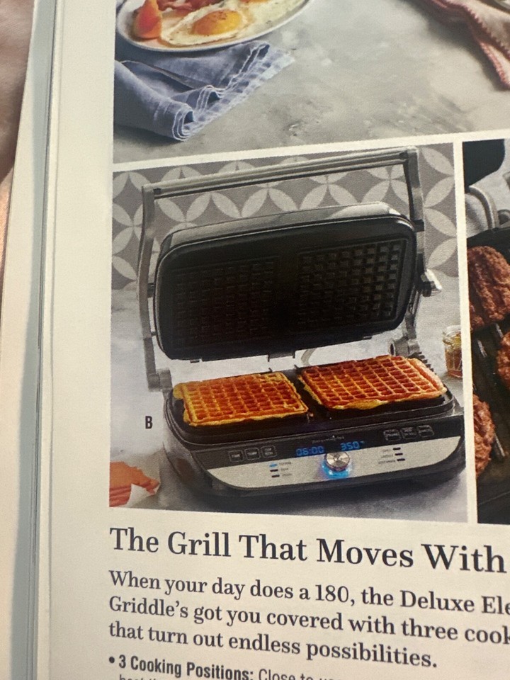 Pampered Chef Deluxe Electric Grill & Griddle 100348- NEW! | eBay