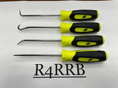 Snap-on Tools USA NEW HIVIZ Mini Soft Grip INSTINCT Awl Hook Pic Set ...