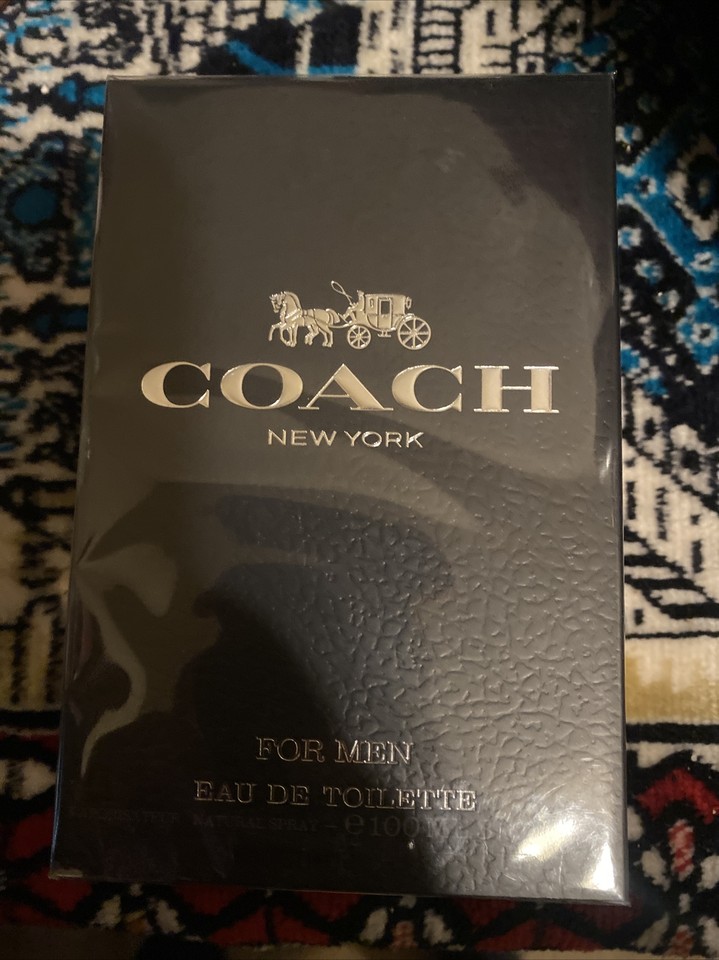 Coach Cologne By Coach Fragrance for Men Perfum Gift Black EDT Spray 3. ...