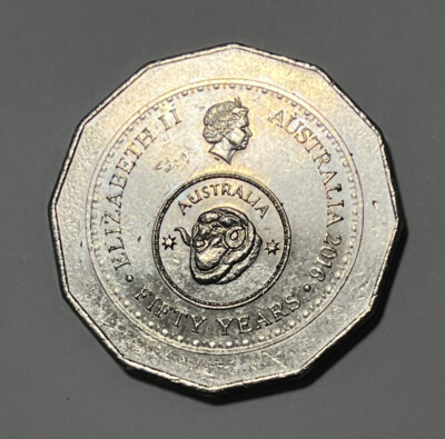 2016 Changeover 50 Fifty Cent Coin - Australian Low Mintage ...