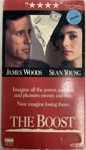 The Boost 1988 VHS James Woods Sean Young VHSshopCom 26359023033| eBay