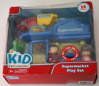 Kid Connection SUPERMARKET PLAY SET 15 Pieces Set Brand NEW Factory Box ...