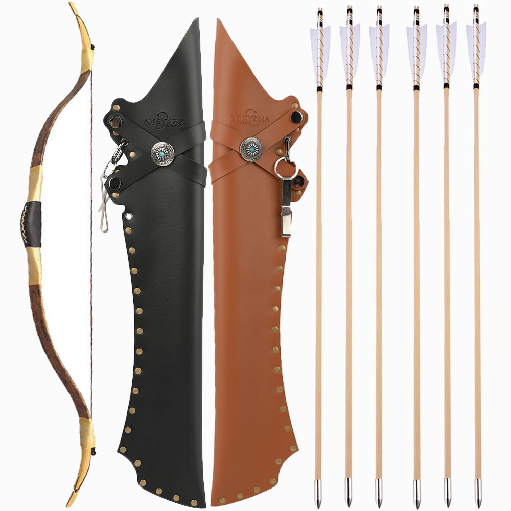 Armas Medievales Arco Largo Ilustración De Arco De Batalla Medieval