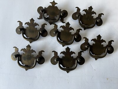 7 Vintage Maple Leaf Drawer Pulls | eBay
