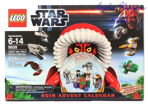 LEGO 2012 Star Wars ADVENT CALENDAR - Xmas Set 9509 w/Santa Sith Lord ...