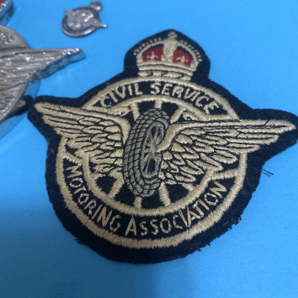 Vintage Civil Service Badge Patch And Pin Circa 1930 | eBay