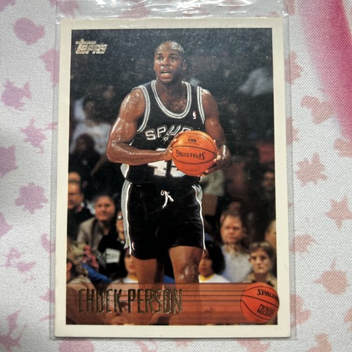 Chuck Person 1996-97 Topps Basketball card #8 San Antonio Spurs | eBay