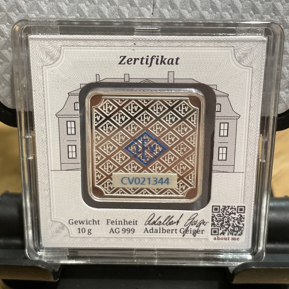 Geiger 10 Gram Assay.999 Fine Pure Silver Square Bar Sealed Assay | eBay