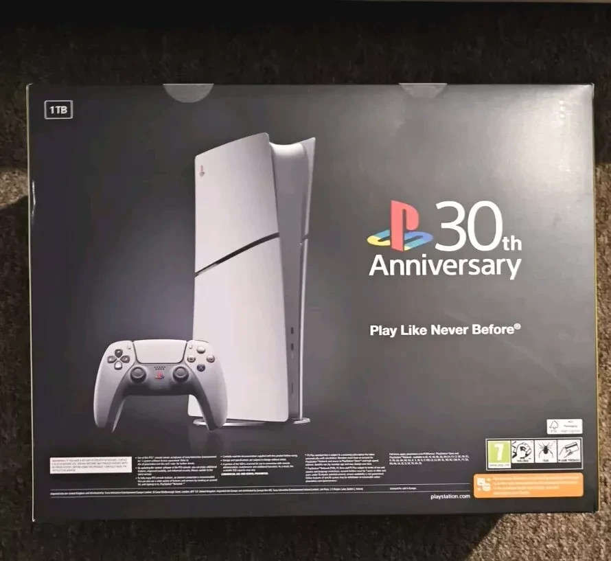 PlayStation 5 Limited Edition 30th Anniversary Bundle Slim Factory ...