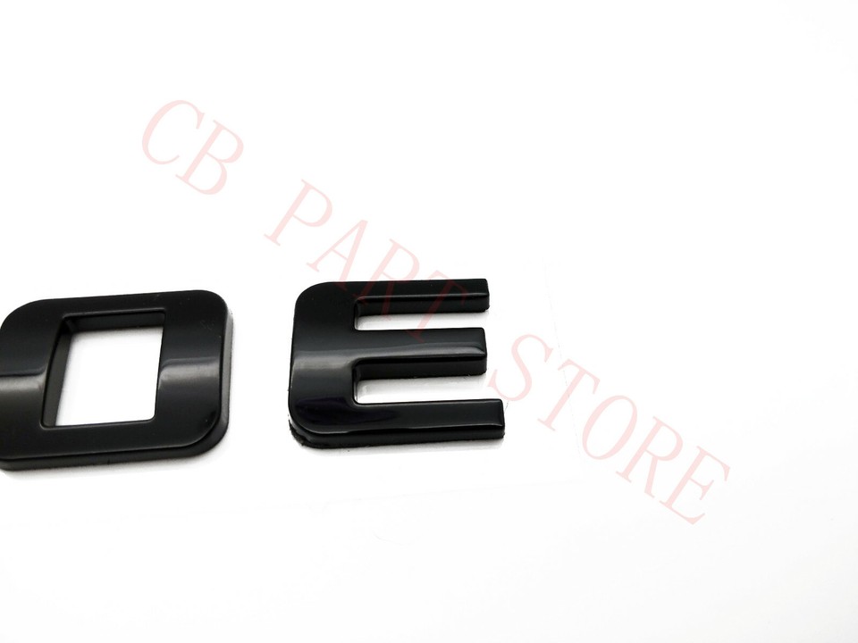 5x Gloss Black 2007-18 TAHOE LTZ Nameplate EMBLEM Letter Badge kit ...