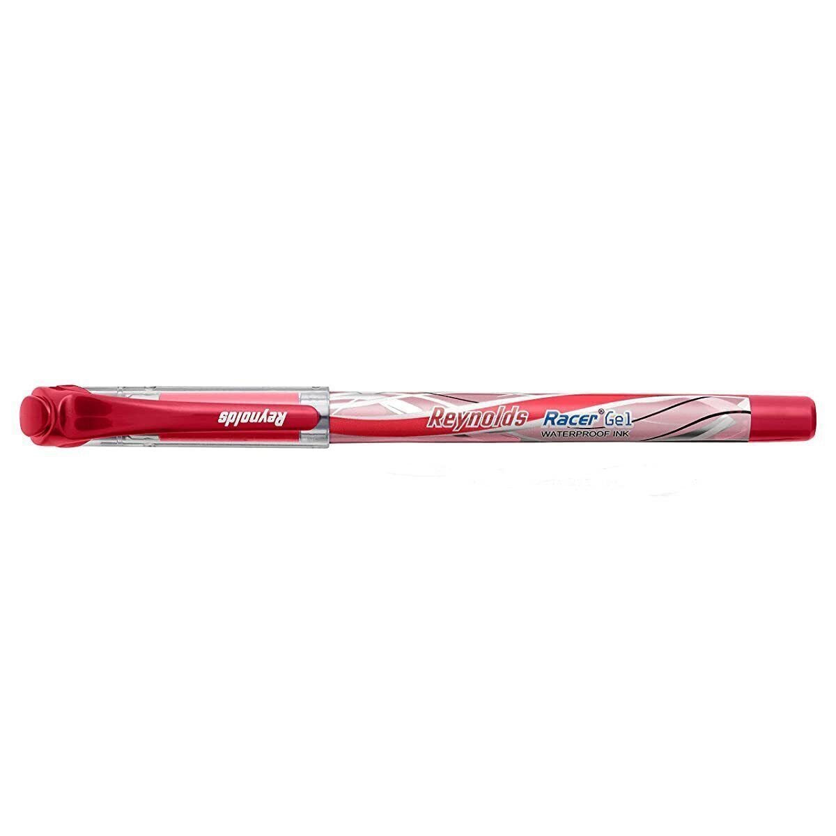 Reynolds Racer 0.5mm Needle Point Gel Pens (Red Ink) - (Pack of 20 Pens ...