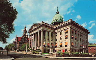 Paterson NJ Postcard New Jersey Passaic County Courthouse Vintage ...