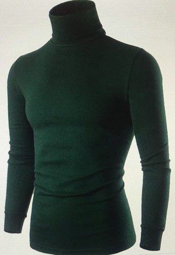 6 PACK GIRL'S BASIC LONG SLEEVE TURTLE NECK T-SHIRT SWEATER PLAIN SLIM ...