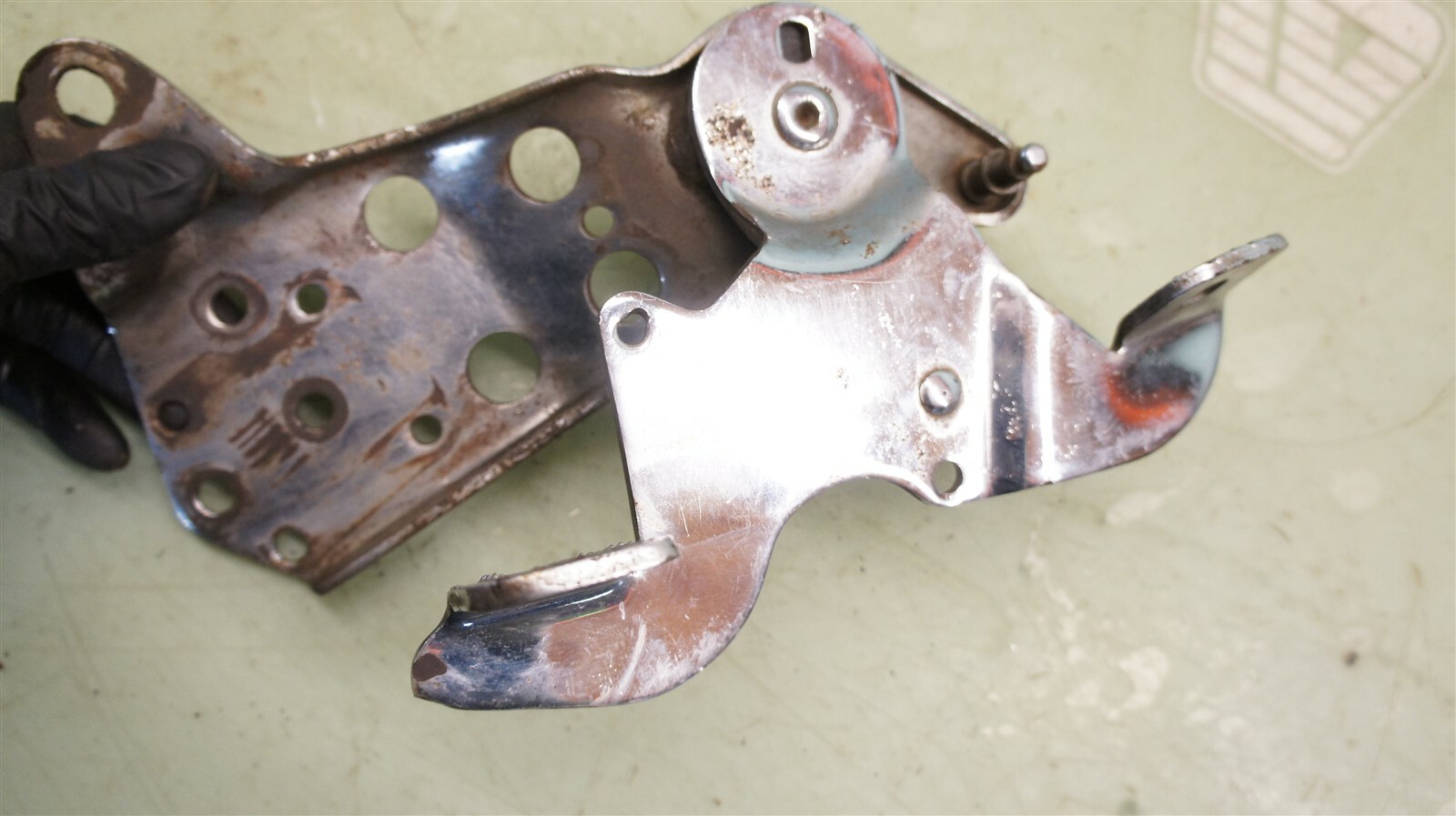 Harley OEM Knucklehead Panhead Flathead Chrome Rocker Clutch Foot ...