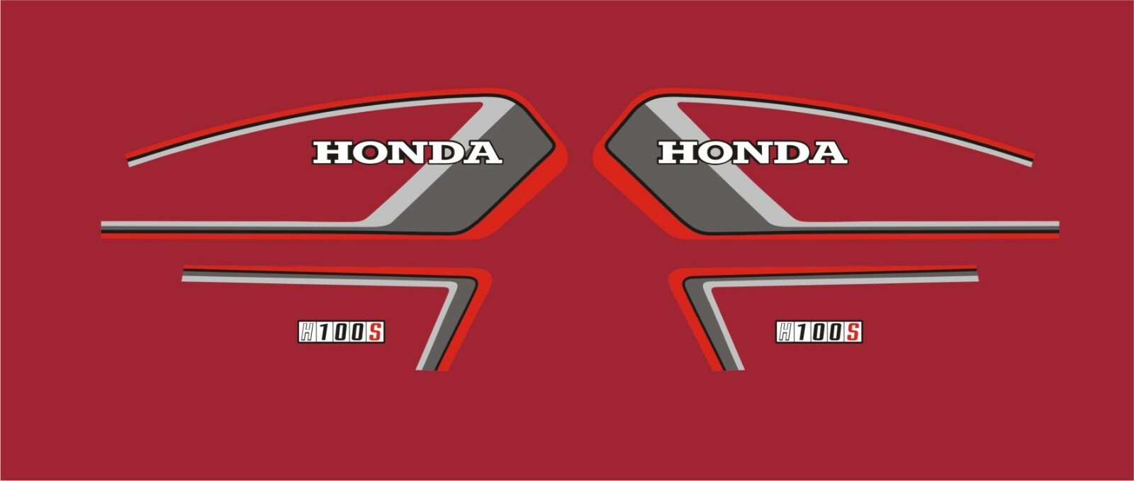 Honda H100S Decal Kit | eBay UK