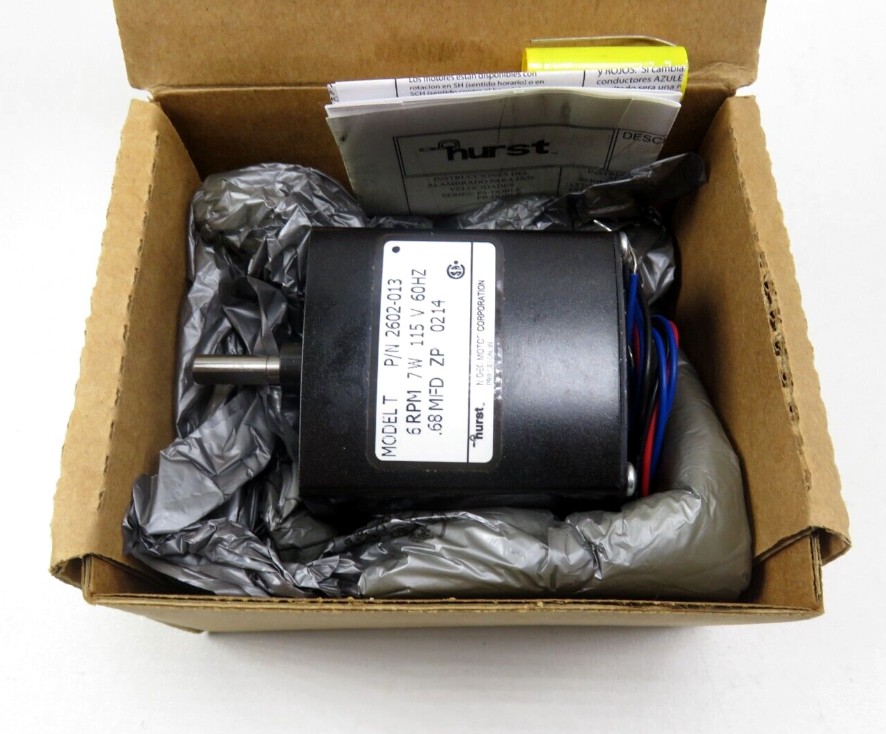 Hurst 2602-013 Motor, Synchronous (NEW) | eBay