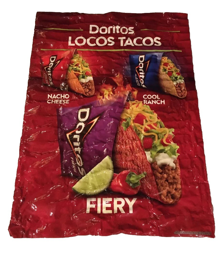Doritos Locos Taco Bell Review: Taco Bell Flamin' Hot Doritos Locos
