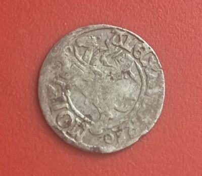 1620 - 1625 EAGLE SILVER PIRATE COIN FOUND PUERTO RICO MINELAB METAL ...