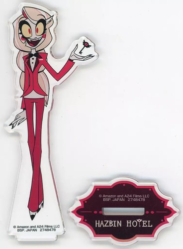 Hazbin Hotel Charlie Morning Star Acrylic Stand Panel Welcome Sign | eBay