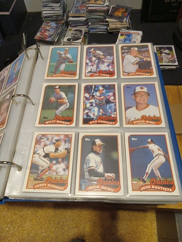 1989 Topps baseball complete set in binder | eBay