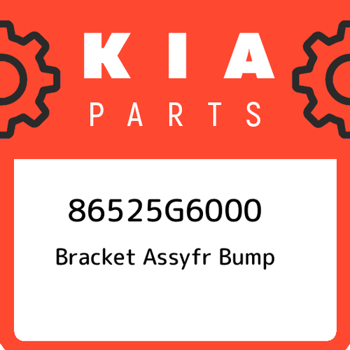86525G6000 Kia Bracket assyfr bump 86525G6000, New Genuine OEM Part | eBay