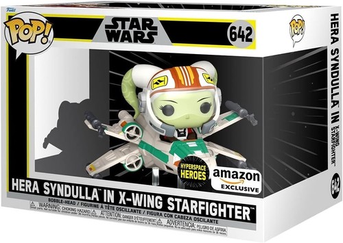Star Wars Rebels Hera Syndulla In X-wing Ride Deluxe Funko Pop Vinyl ...
