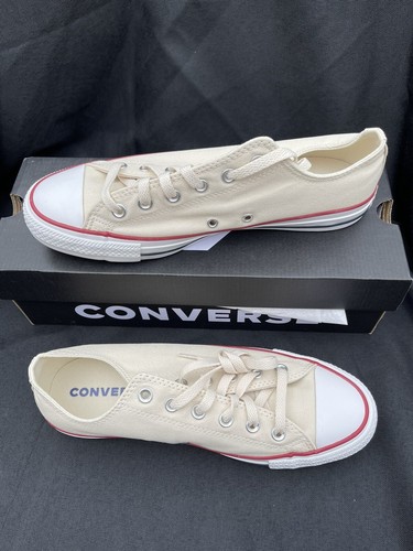Converse Unisex Men 8 Women 10 CTAS OX Natural Ivory 159485C Shoes New ...