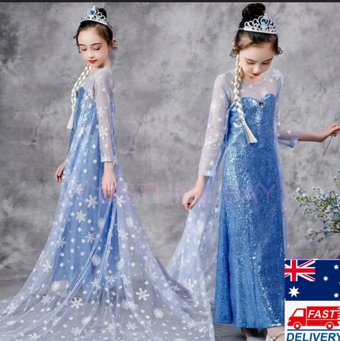 Little Girl Prom Dress Elsa