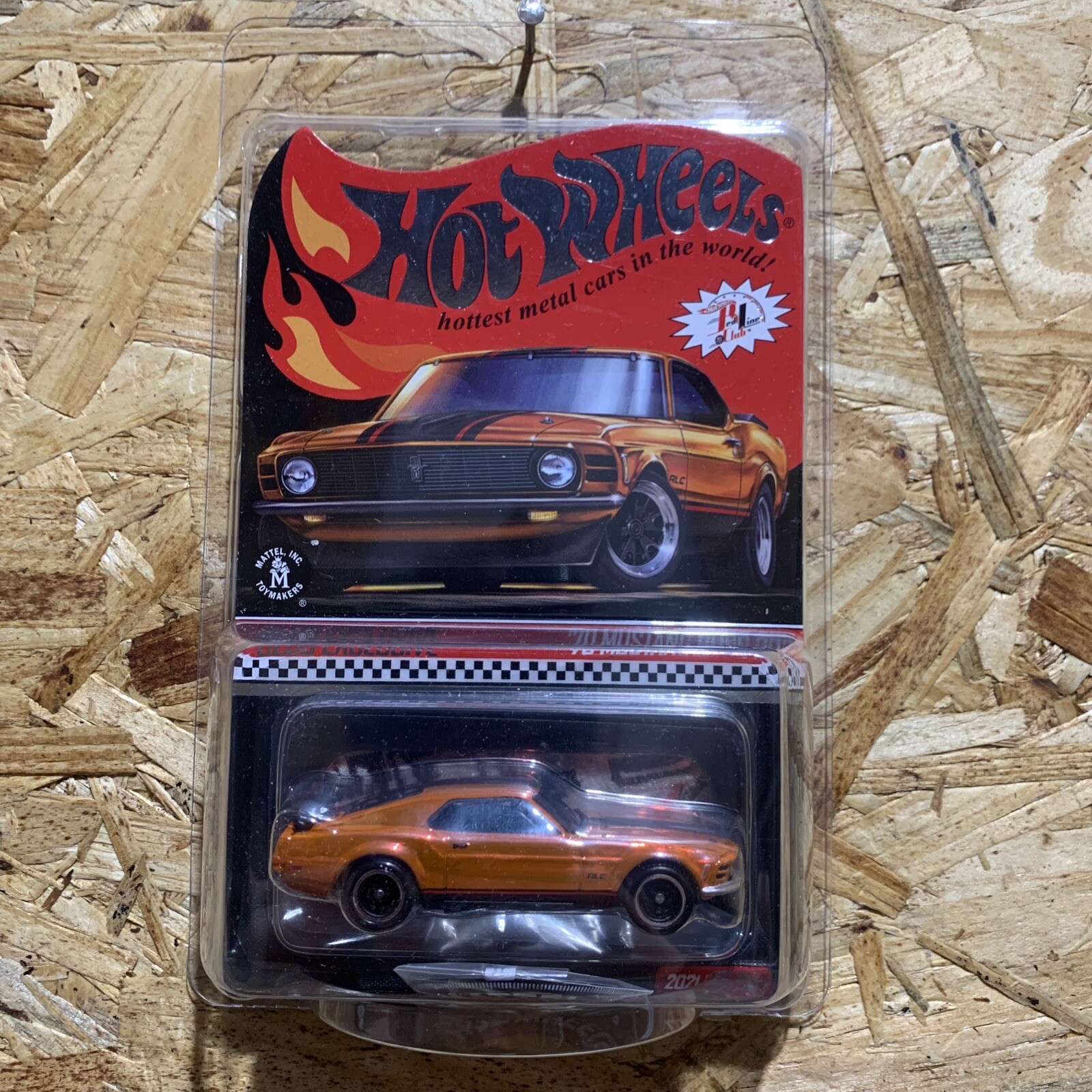Hot Wheels RLC '70 Mustang Boss 302 Red Line Club Car Membership ...