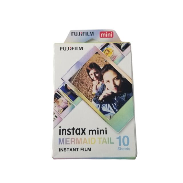 Fujifilm Instax Mini 06/25 Mermaid Tail Instant Film - 10 Shots NEW ...