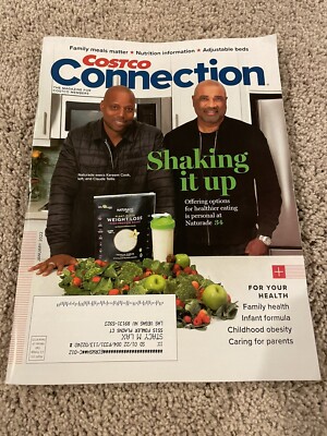 Costco Connection Magazine January 2022 Kareem Cook Claude Tellis NEW ...
