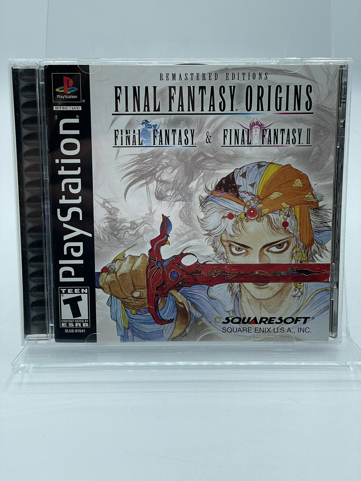 Final Fantasy Origins 1 & 2 Sony PlayStation 1 PS1 USA Complete CIB ...