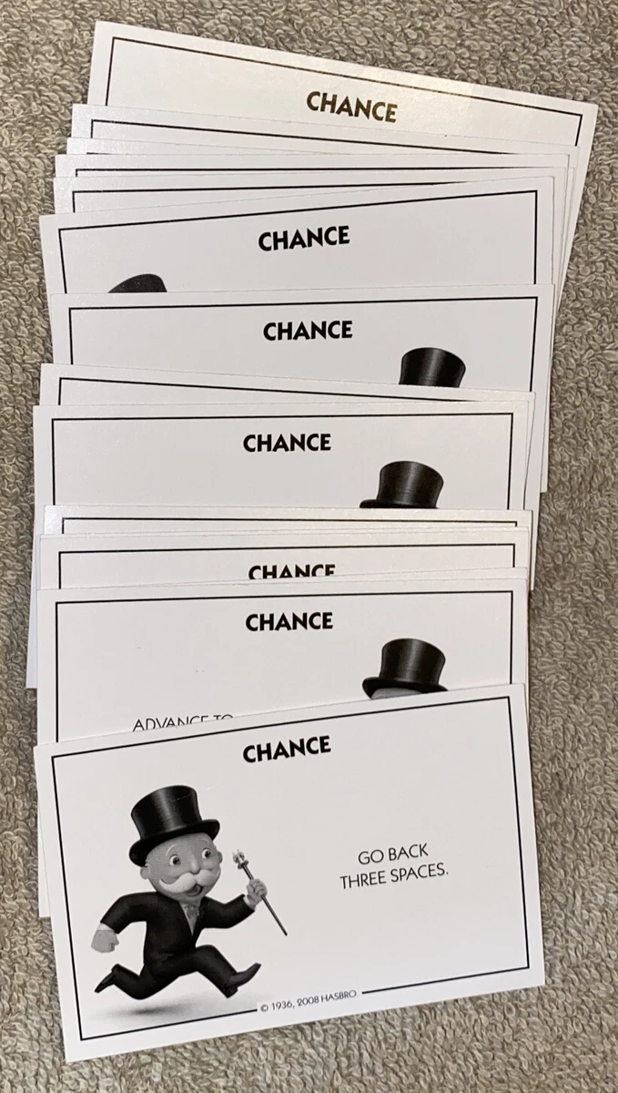 Monopoly Chance Card Template