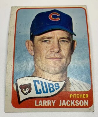1965 Topps # 420 Larry Jackson Baseball Card Chicago Cubs | eBay